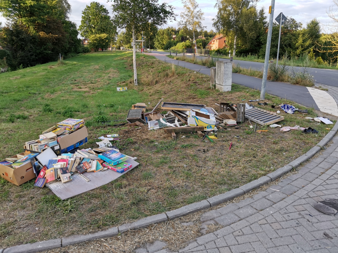 Sperrmüllsammlung hinterlässt viel Dreck - B.I.G.-Sassenburg